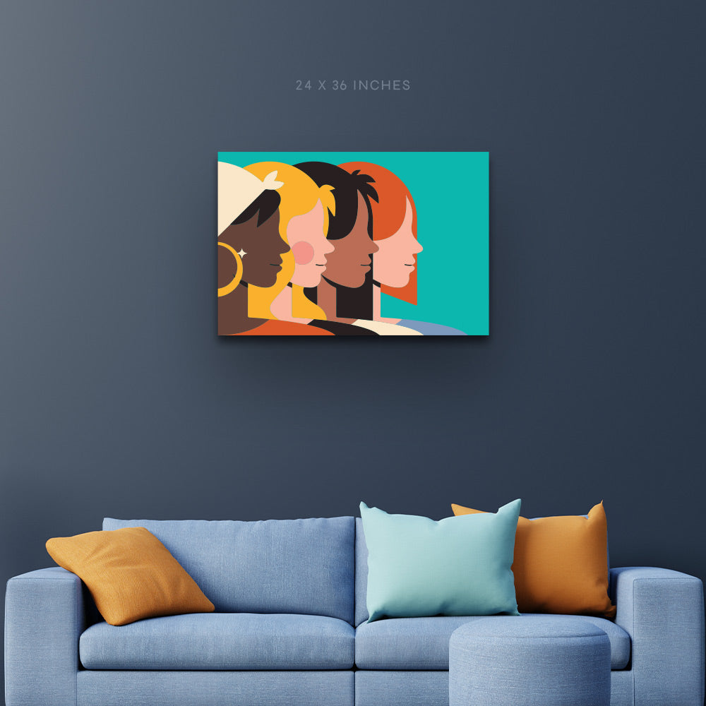 "Women for Gender" | Women Empowerment, Equality Art | AmericanEyez